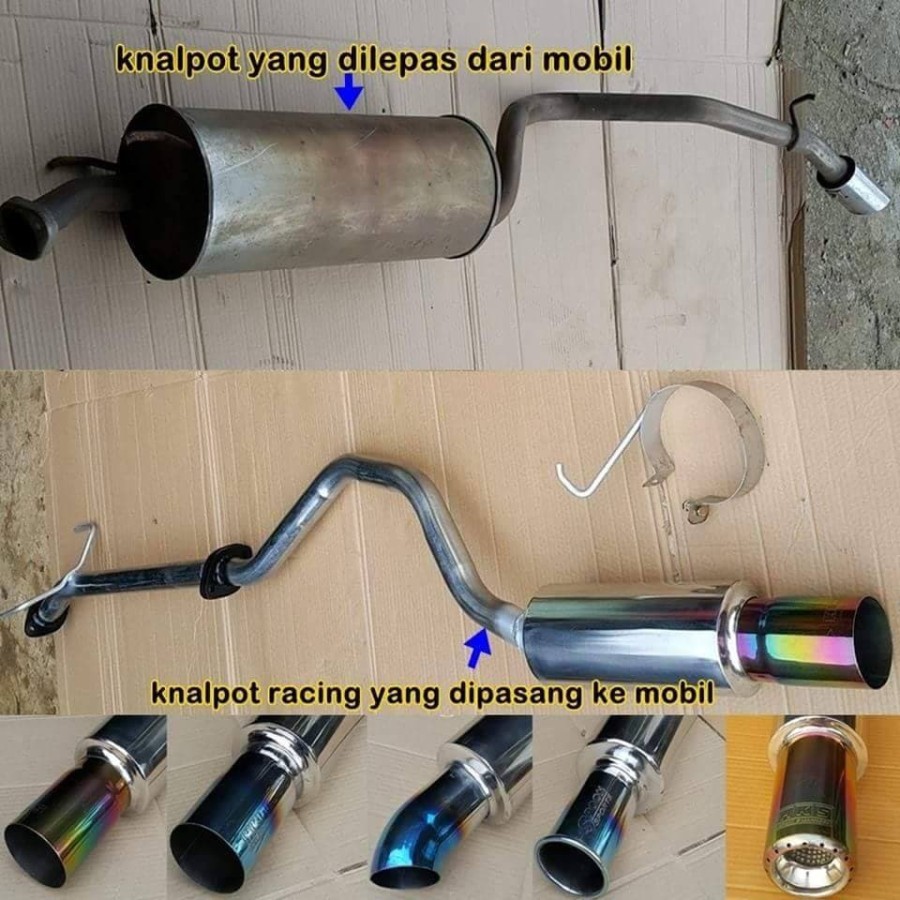 Terios rush racing Exhaust All Size | Shopee Malaysia