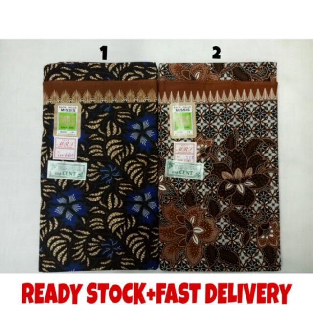 Kain Batik Lepas Indonesia Cap MRS Batik Lepas Exclusive | Shopee Malaysia