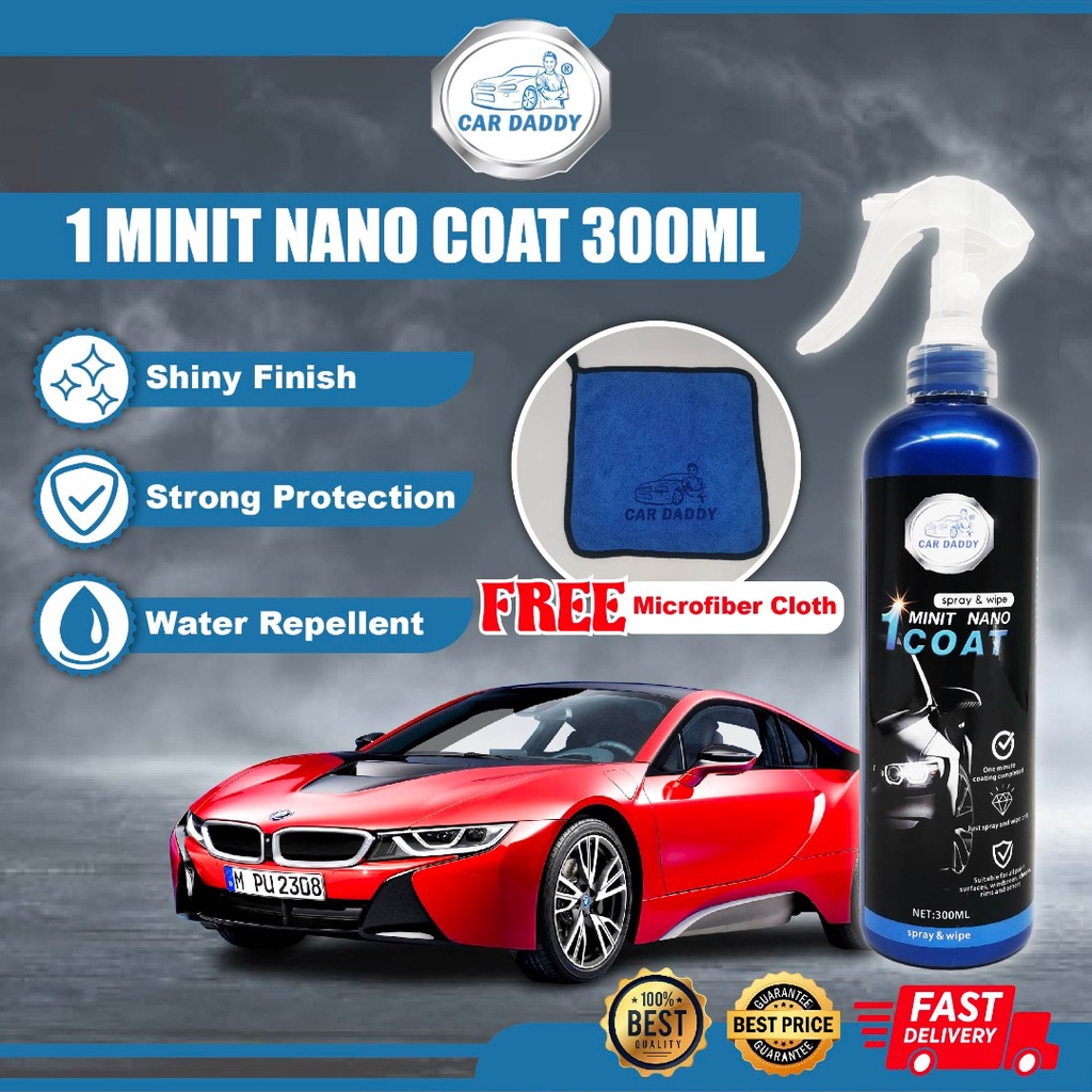 Car Daddy【1 Minit Nano Coat】 Spray Coating Car Nano Coating Car Coating ...