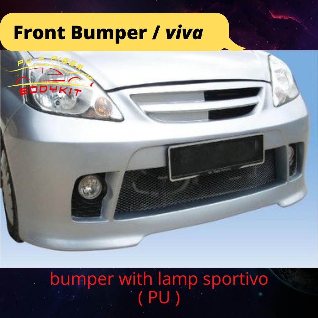 PERODUA VIVA FRONT BUMPER WITH LAMP | Shopee Malaysia