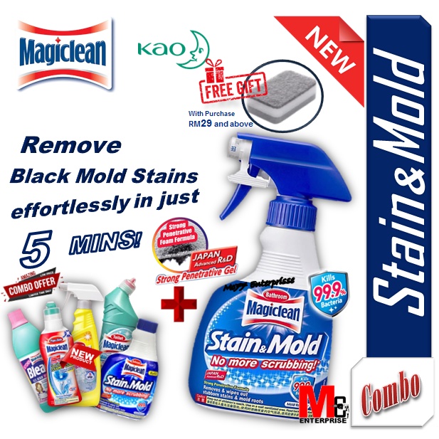 Magiclean Stain & Mold Trigger combo / value pack | Shopee Malaysia