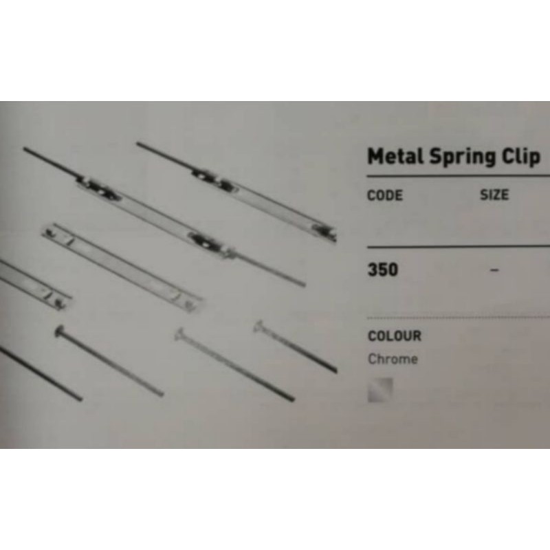 100Pcs Lion File Metal Spring Clip For Lion File Spring File | Shopee ...