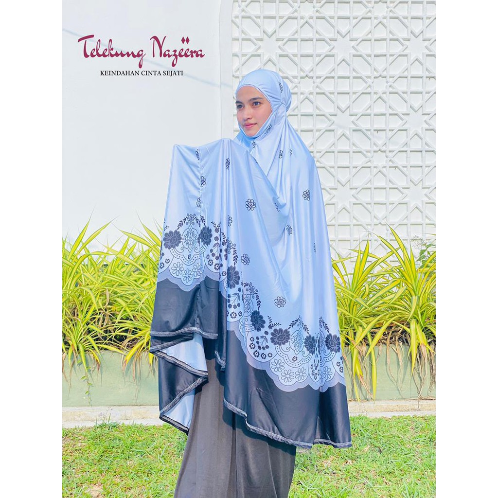 NEW DESIGN ARRIVAL 🔥TELEKUNG NAZEERA |TELEKUNG SOLAT WANITA TELEKUNG ...