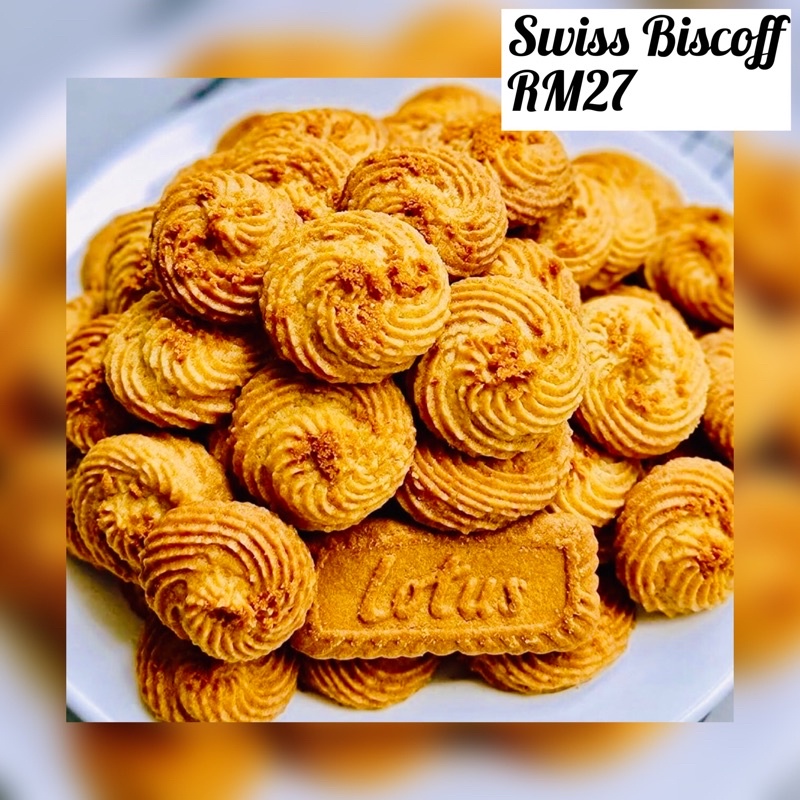 Kuih Raya "Swiss Biscoff" | Shopee Malaysia
