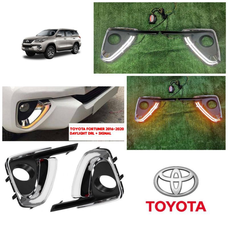 Toyota Fortuner 2016-2020 LED daylight DRL with signal light *double ...