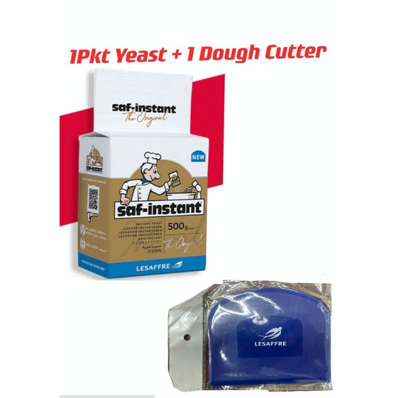 SAF INSTANT YEAST / YIS SEGERA RAGI (HALAL)/ IBU ROTI - 500gm | Shopee ...