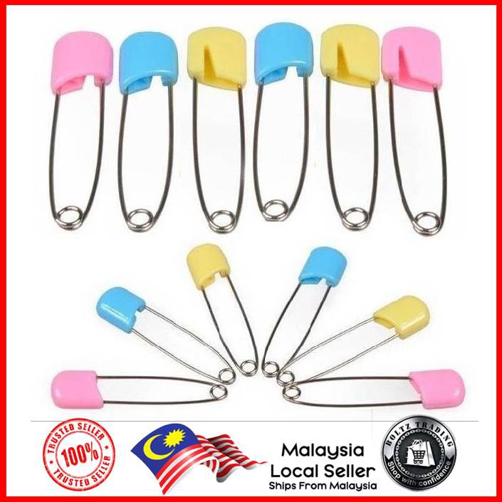 12in1 Baby Napkin Safety Pin (Small) | Shopee Malaysia