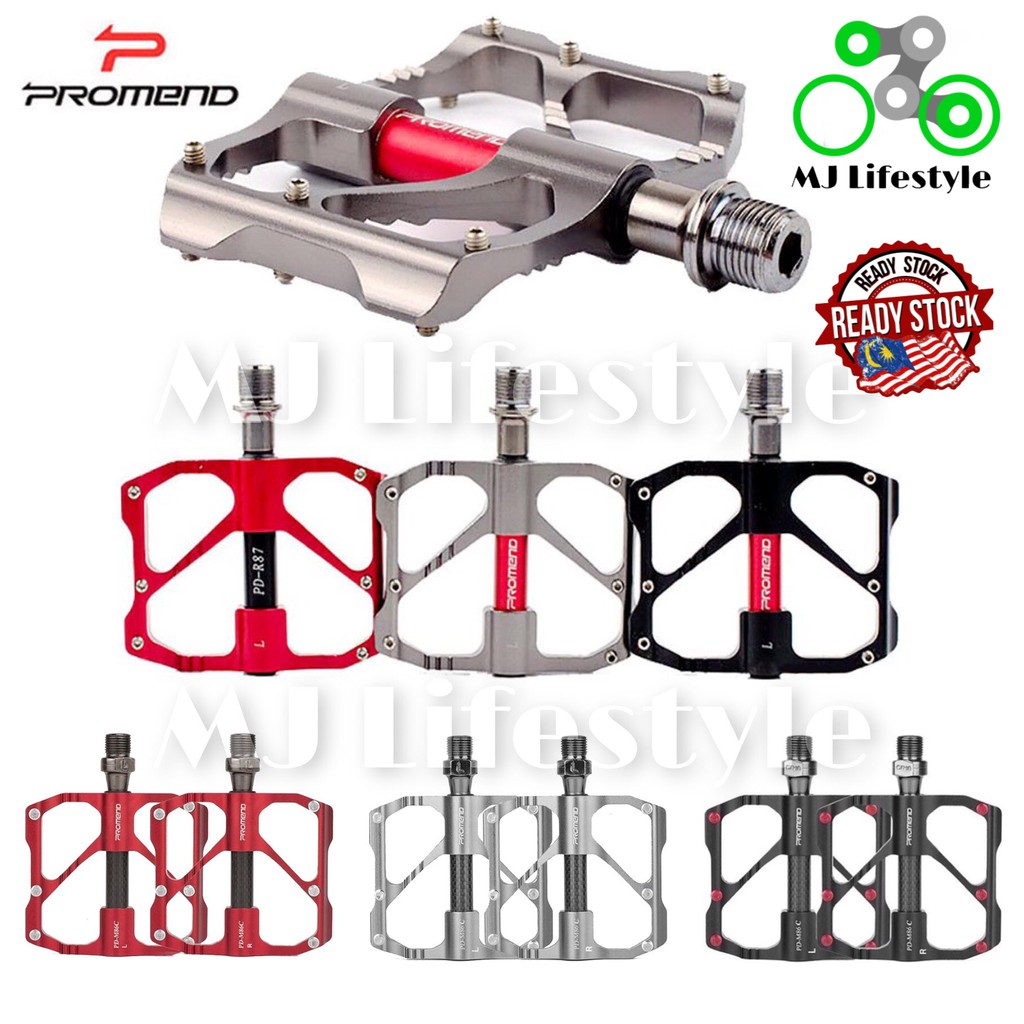 [100% ORIGINAL] PROMEND Bicycle Pedal Ultralight Anti Slip 3 Bearing ...