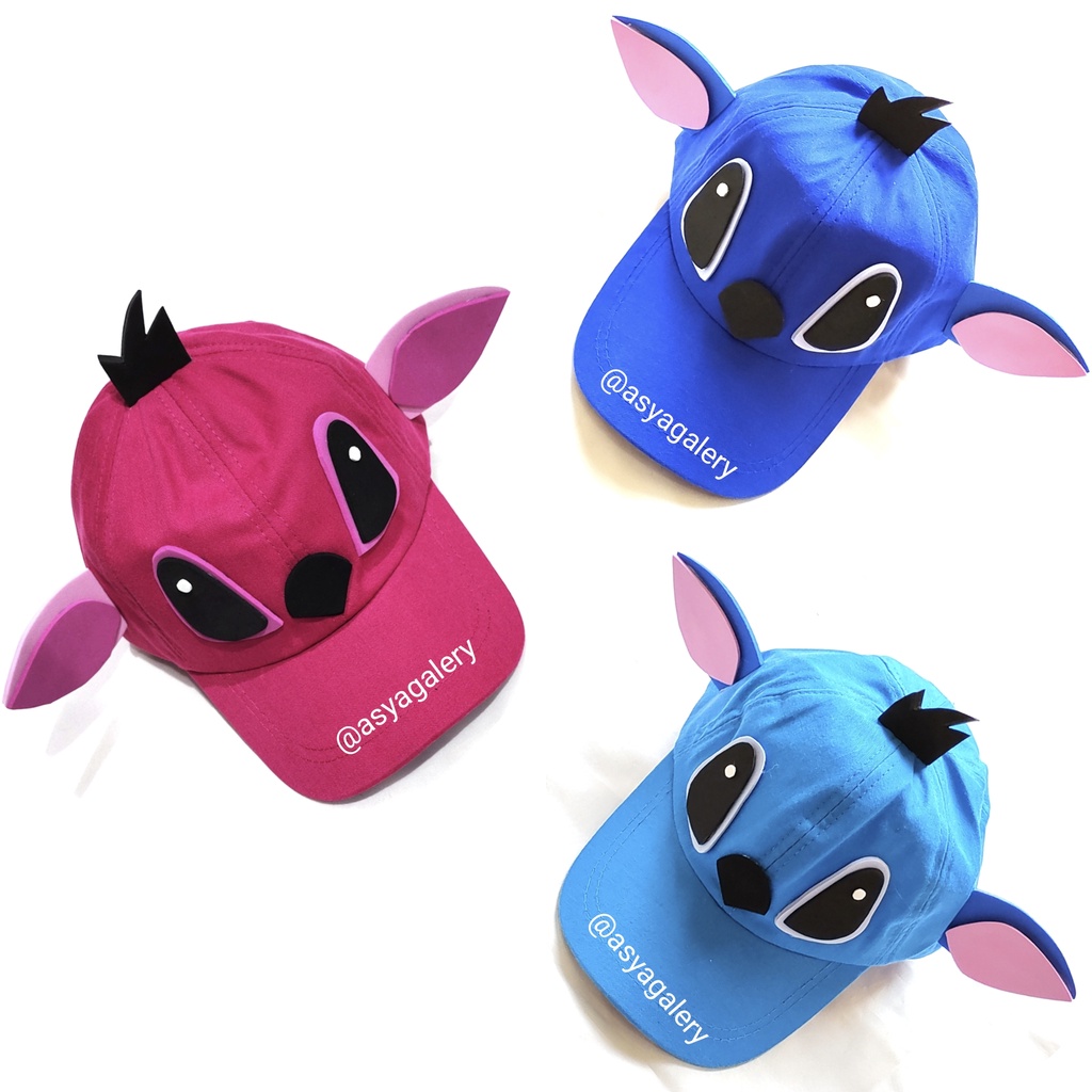 Stitch Character Children's Hats/Stitch Character Hats | Shopee Malaysia