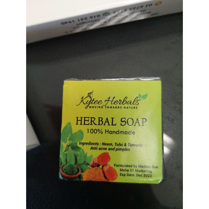 KYTEE HERBAL SOAP 60GM (100% HANDMADE) | Shopee Malaysia