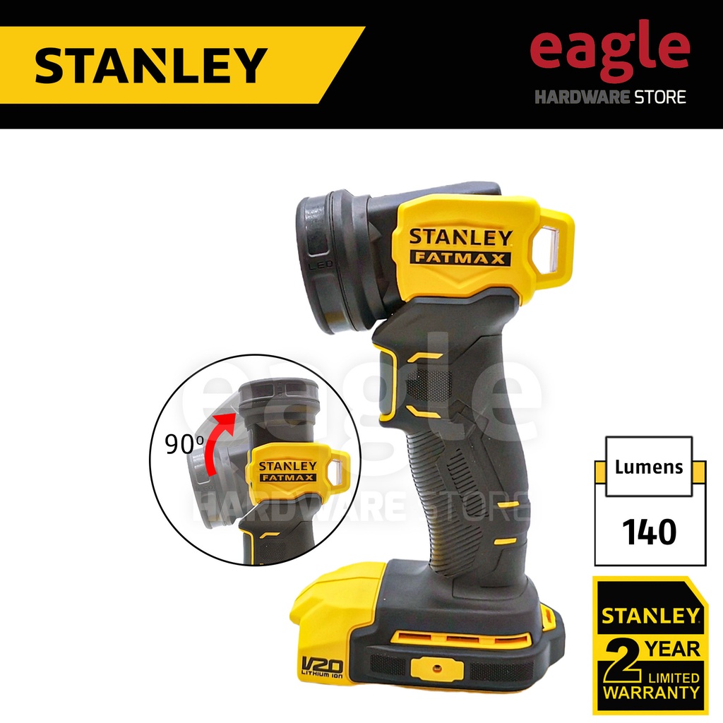 Stanley SCL020-KR 18/20V Cordless Torch / Flashlight ( Bare Unit ...