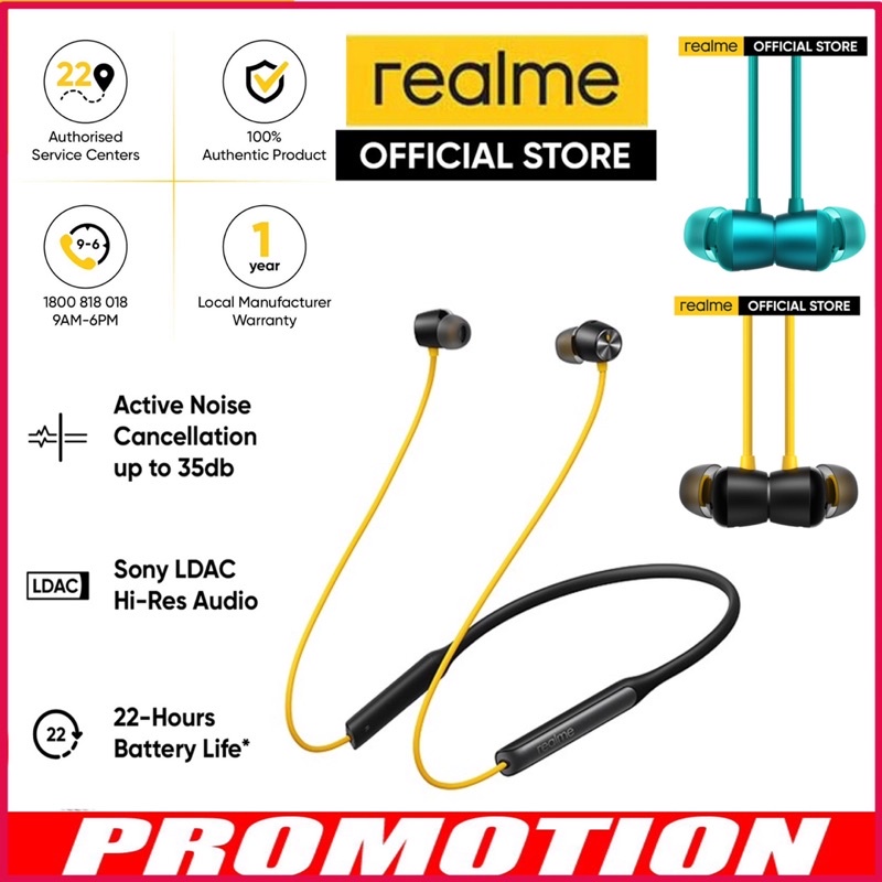 🔥100% Original🔥Realme Buds Wireless Pro🔥Sealed Packed🔥Original Realme ...