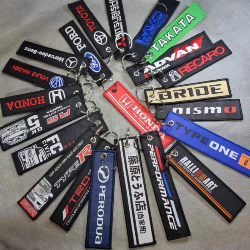 Key Chain Honda Toyota Perodua ... Motorsport Automotive brand Woven ...
