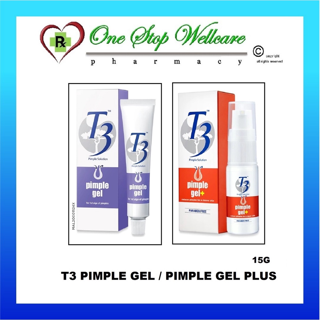 T3 PIMPLE GEL / PIMPLE GEL PLUS 15G | Shopee Malaysia