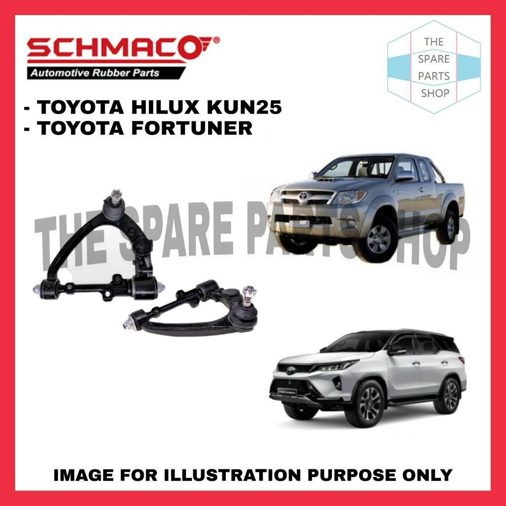TOYOTA HILUX KUN25 FORTUNER UPPER ARM SCHMACO LEFT/RIGHT/SET (STY ...