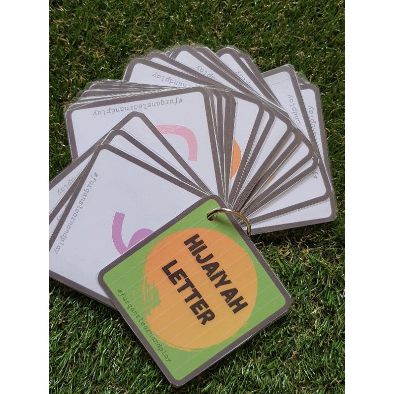 FLASH CARDS (HIJAIYAH LETTER) ALIF BA TA + JAWI | Shopee Malaysia