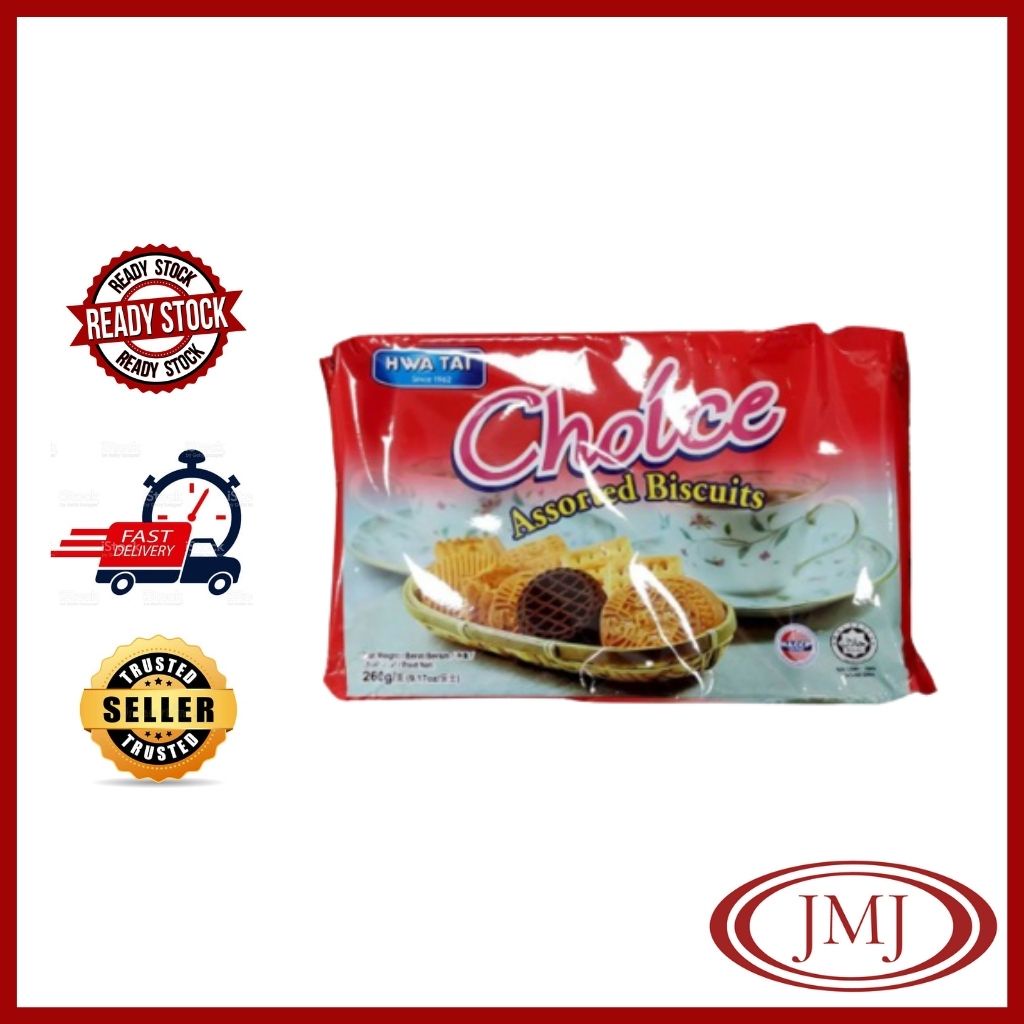 JMJ HWA TAI CHOICE ASSORTED BISCUITS 260G | Shopee Malaysia