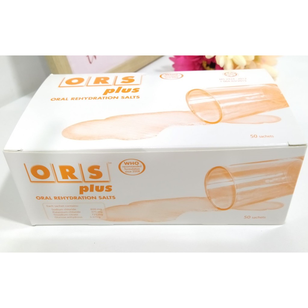 ORS PLUS ORAL REHYDRATION SALT 50'S | Shopee Malaysia