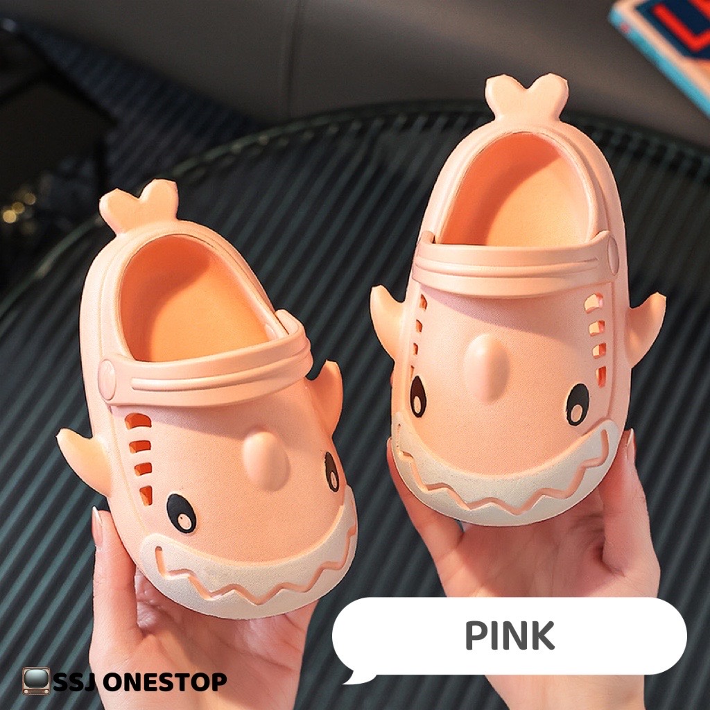 EVA Children Summer Sandals Children Cute Baby Shark Colorful Kid Boy ...