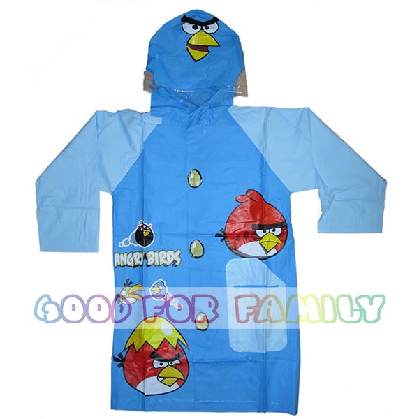 Angry Birds Children's Rainwear Bird Raincoat | Shopee Malaysia