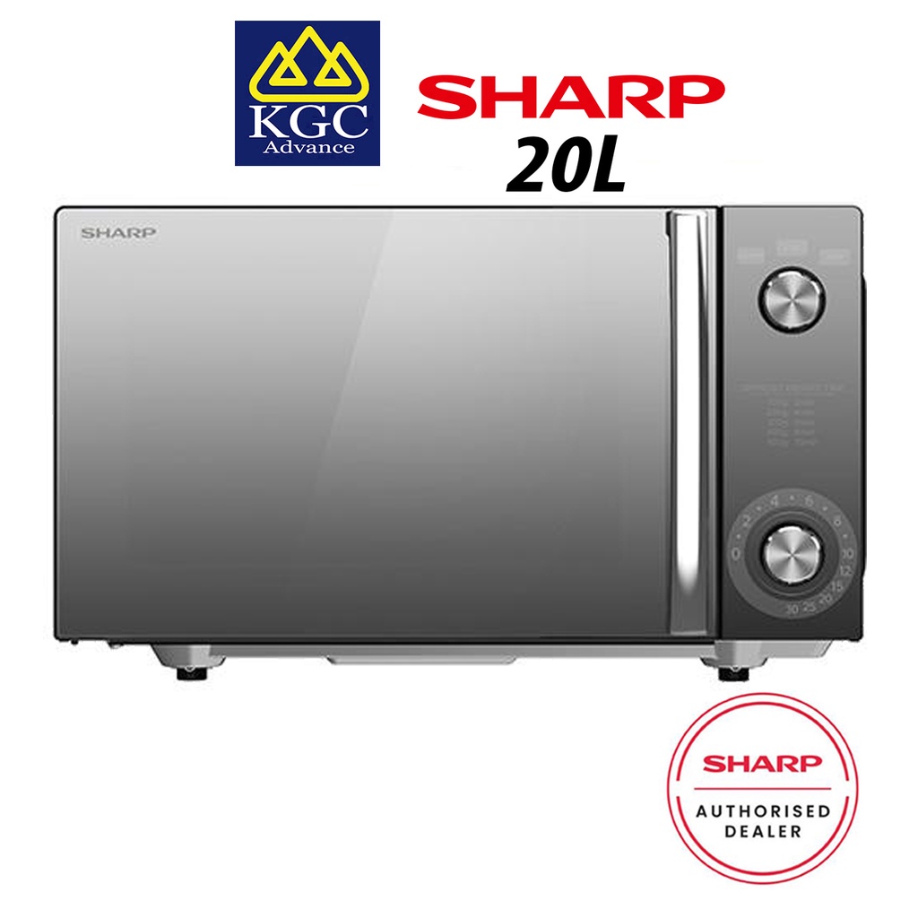Sharp 20L Mechanical Dial Flatbed Microwave Oven R2121FGK | Shopee Malaysia