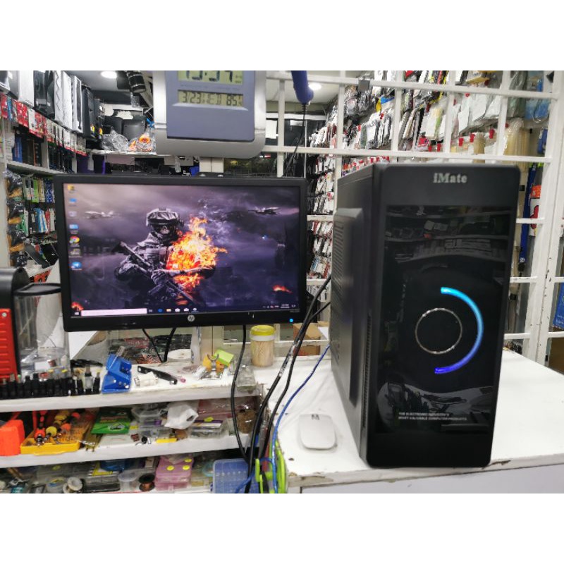 i mate dual-core gaming pc full set | Shopee Malaysia