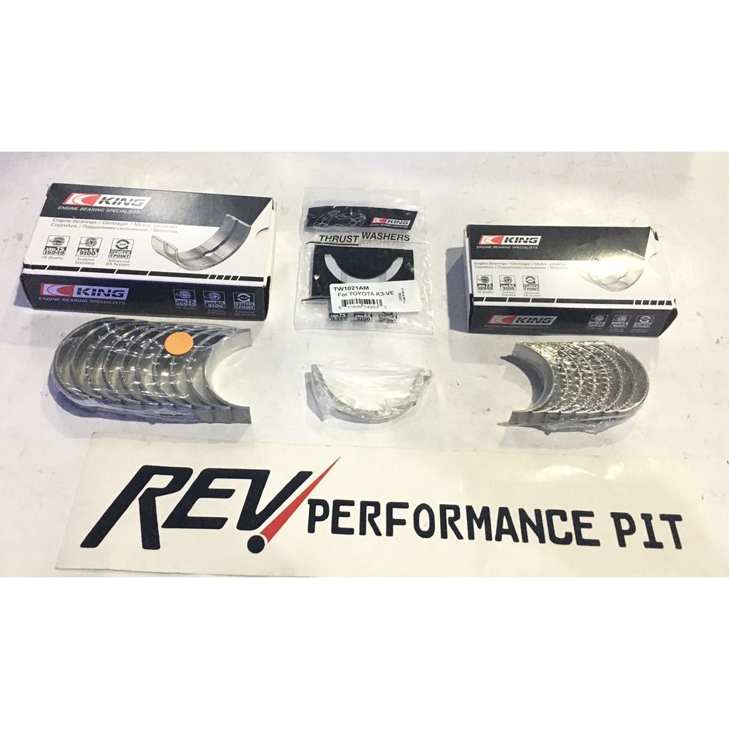 K3VE K3-VE K3-VET Engine Myvi 1.3 YRV Advanza Kembara - KING Bearing ...