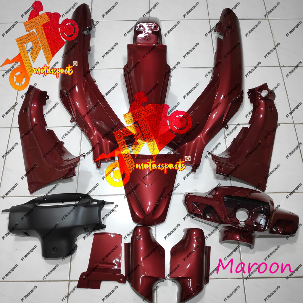 Suzuki RGV RG 120 RGV120 Cover Set Cover set Body Set Frame Black ...