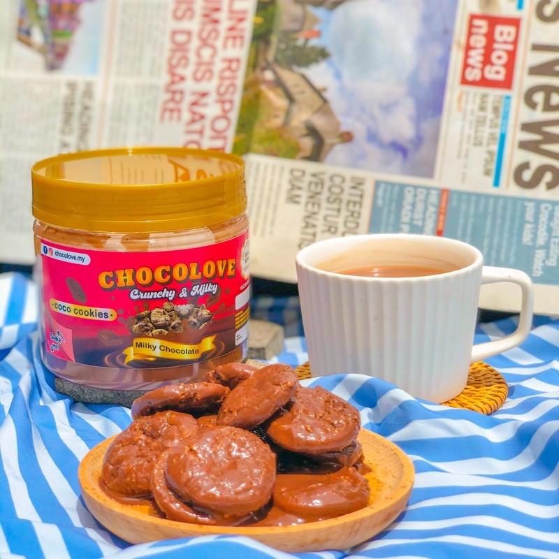 Chocolove Chocojar Cookies Chocoleleh viral | Shopee Malaysia
