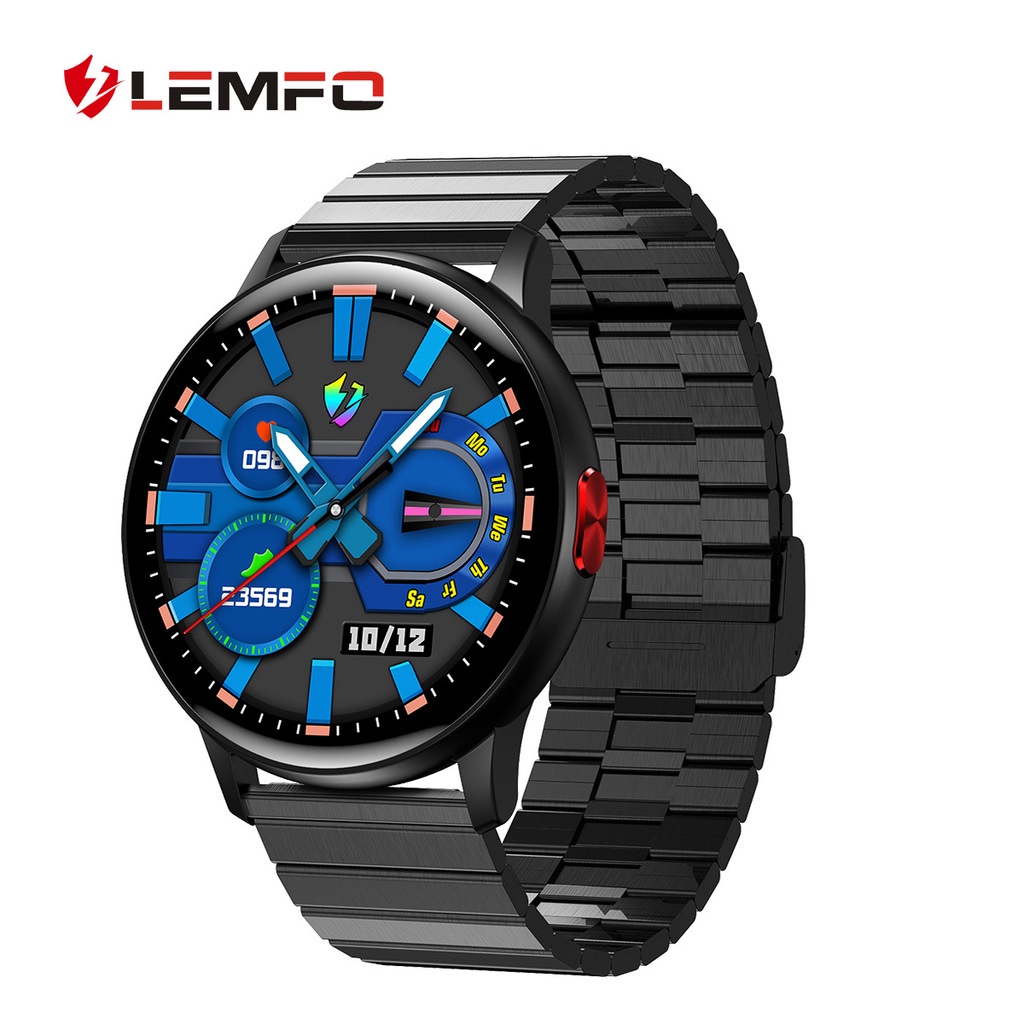 Lemfo 1.28 inch Bluetooth call offline payment AI voice NFC access ...