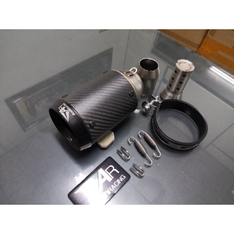 austin racing fully carbon fiber 51mm exhaust | Shopee Malaysia
