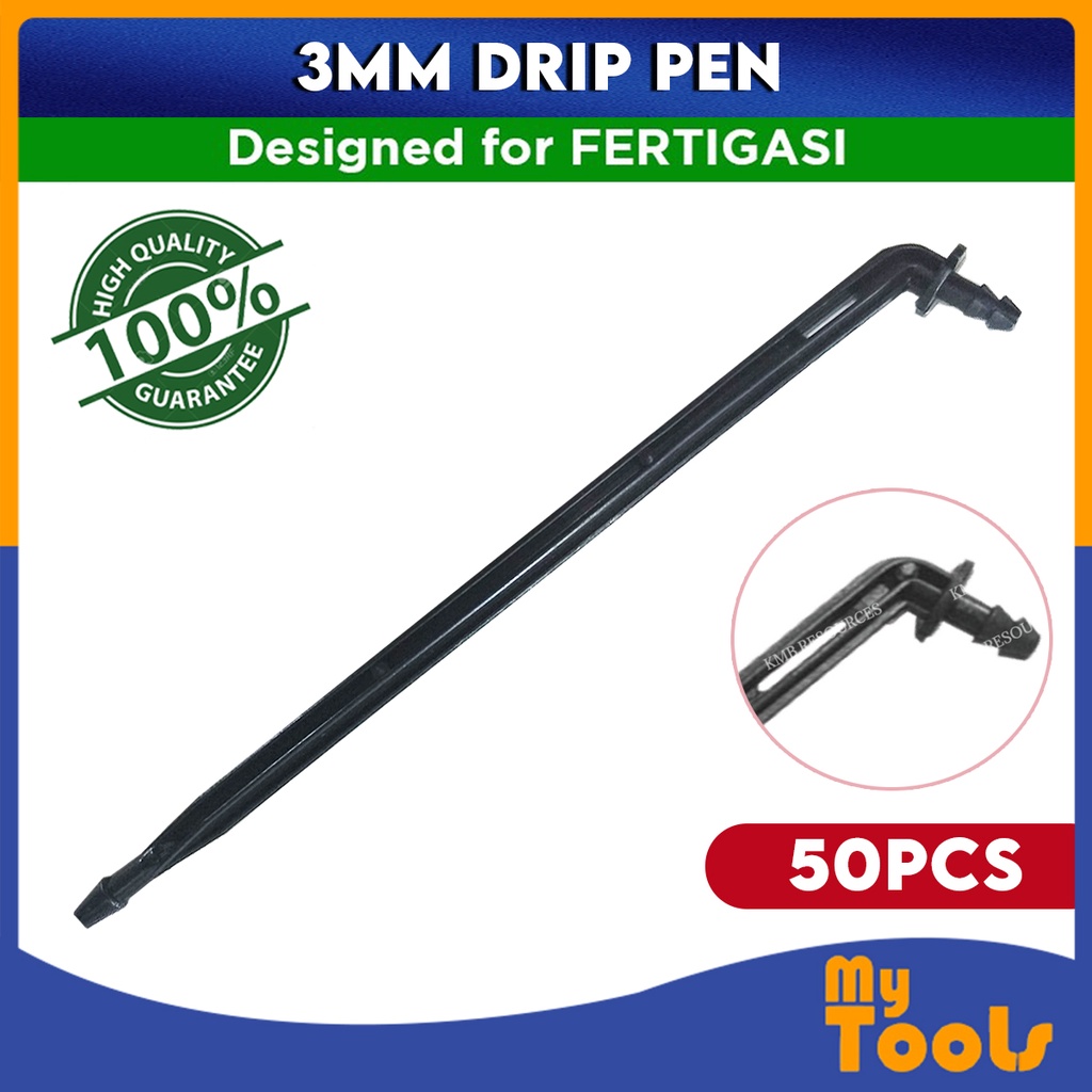 Mytools 50pcs Drip Pen Irrigation fit to 3mm Micro Tubing drip system ...