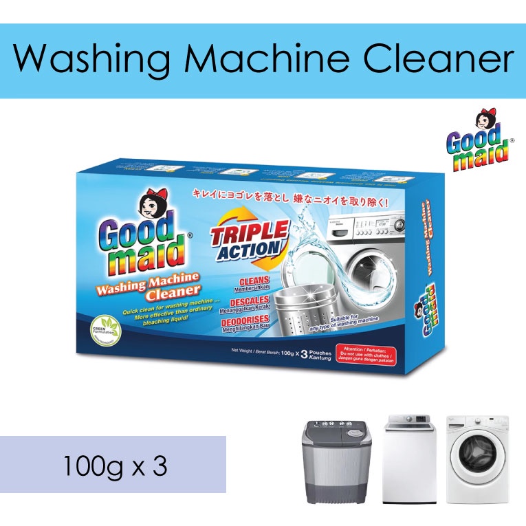 Goodmaid Washing Machine Cleaner 100g x 3's | Shopee Malaysia