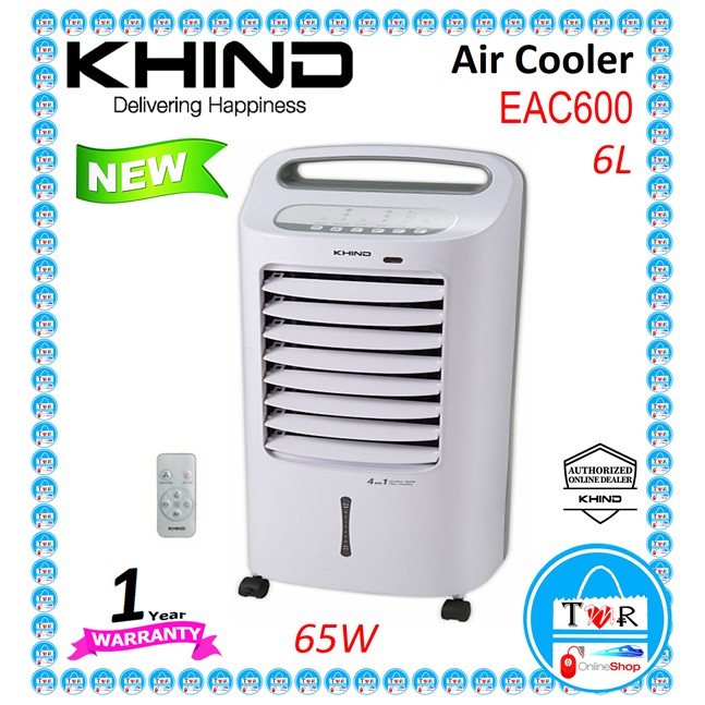 ELBA Evaporative Air Cooler 14L EAC-H6580RC(WH) / KHIND 6L EAC600 / EAC-G6570RC(WH) | Shopee ...