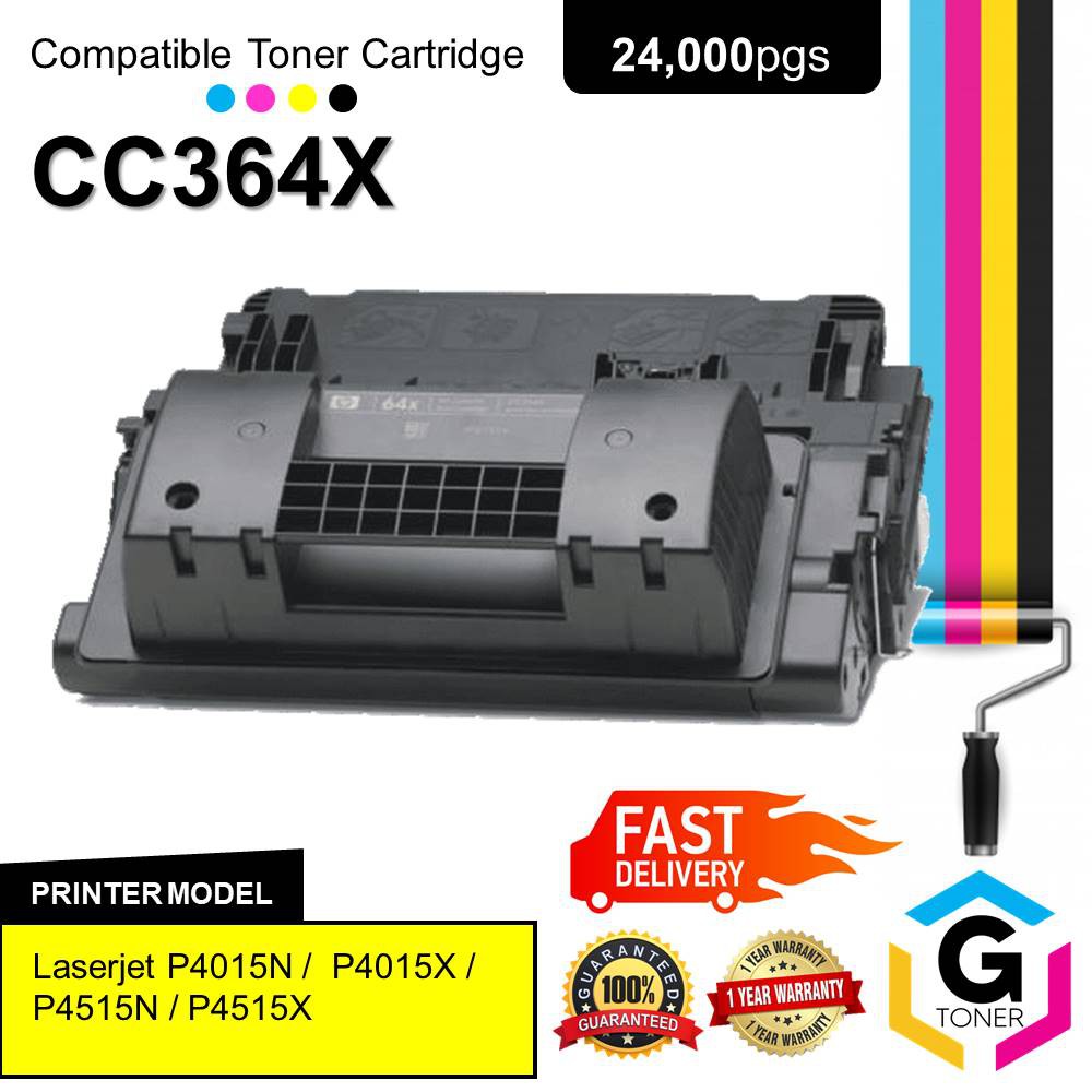 Compatible HP CC364X 64X Black LaserJet Toner Cartridge for Laserjet ...