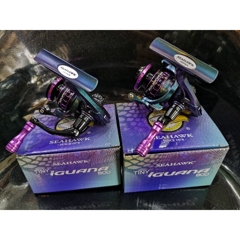 Seahawk Tiny Iguana 500/800 Fishing Reel | Shopee Malaysia