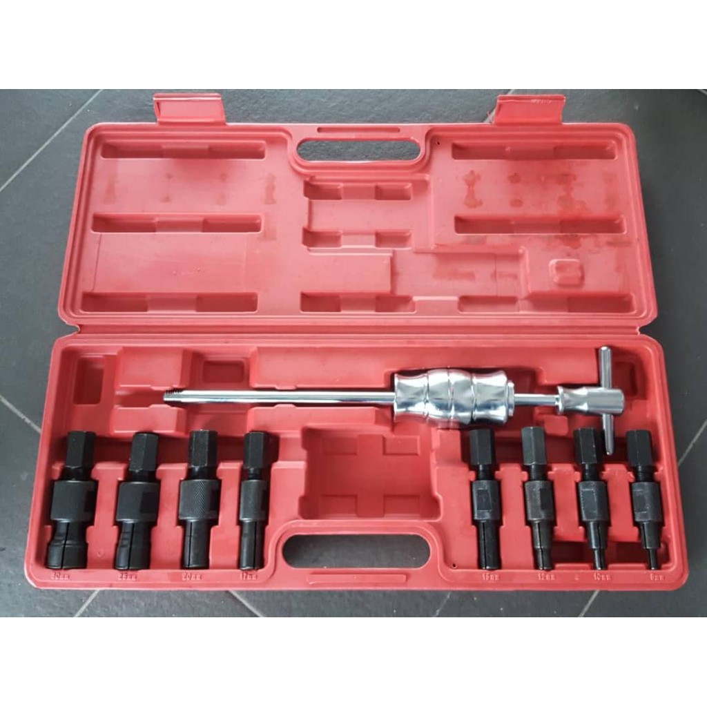 Bushing bearing slide hammer set 9-piece inner hole bearing puller ...