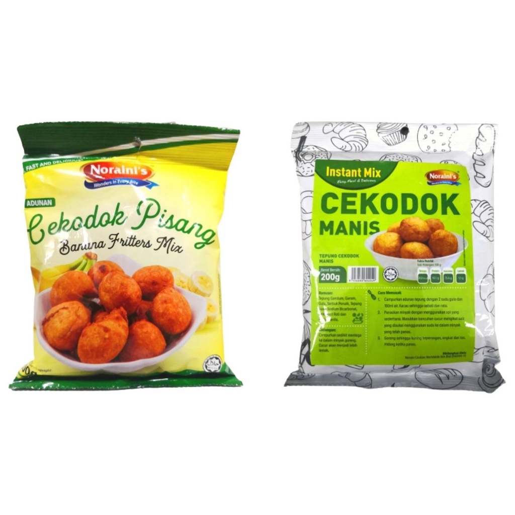 Tepung Cekodok Pisang / Manis By Noraini's 200g | Shopee Malaysia