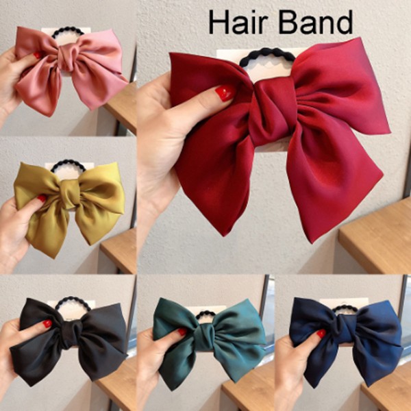 Cute ribbon🎀🎀🎀 Hair Band for Women Girls Sweet Ponytail 超可爱蝴蝶结🎀 ...