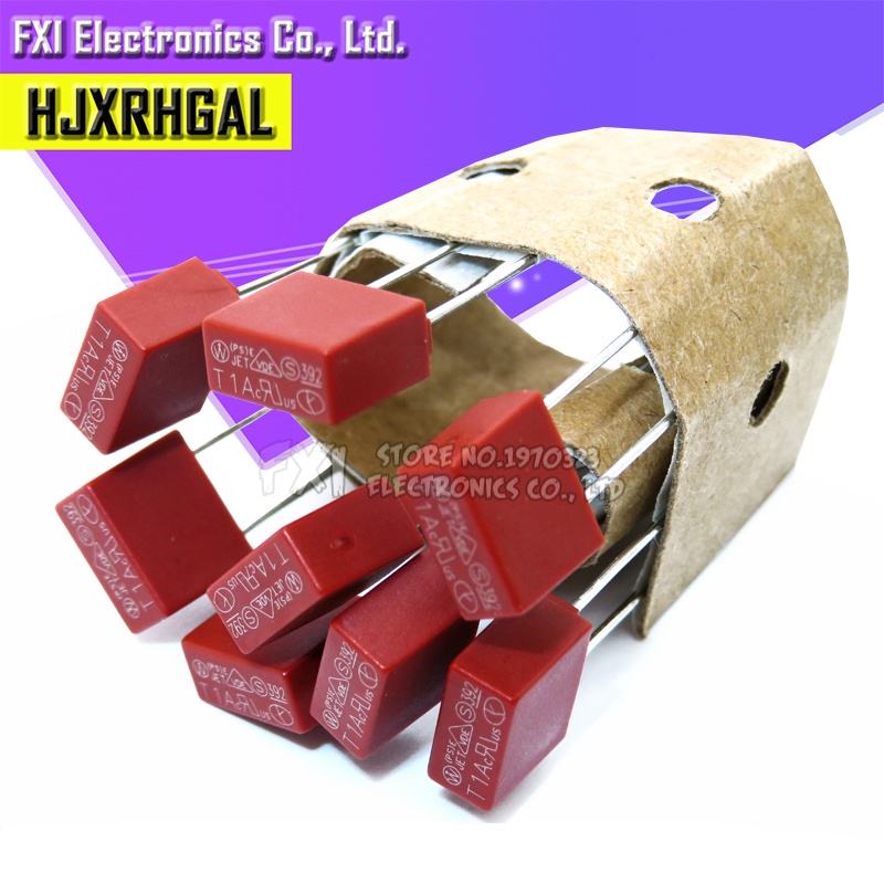 10pcs Fuse 2A 1A 3.15A 4A 5A 6.3A 250V 392 Square Plastic Fuse T2A LCD TV Power Board Commonly ...