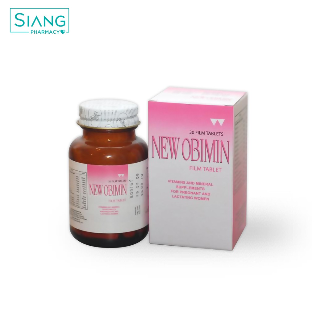 New Obimin Antenatal Supplement Film Tablet | Shopee Malaysia