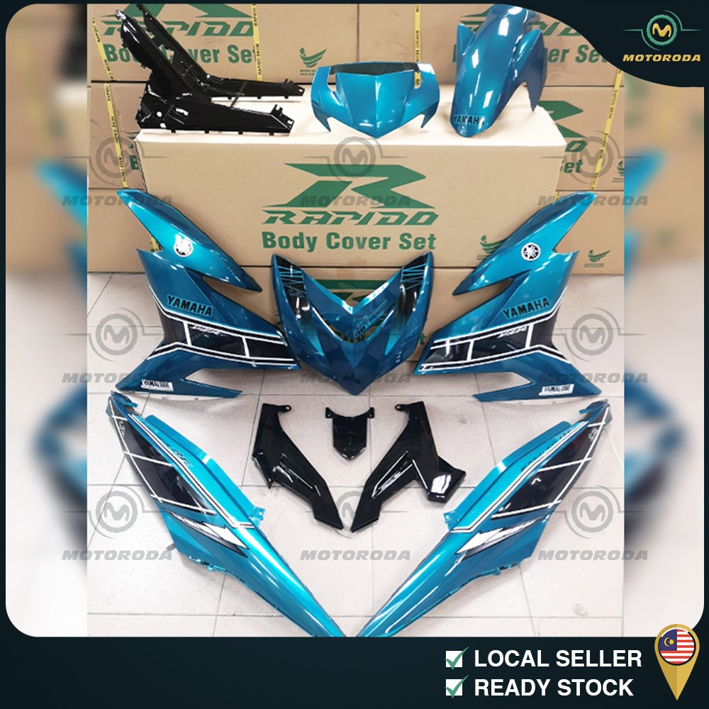Rapido Cover Set Assembly Y15ZR V1/V2 Kenny Robert 60th(Sticker Tanam) | Shopee Malaysia