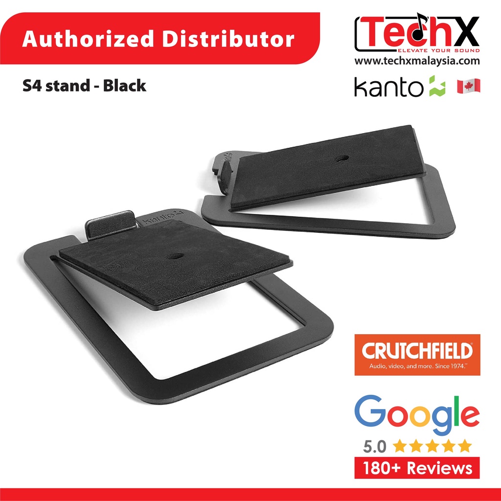 Kanto S4 Desktop Speaker Stands | Shopee Malaysia