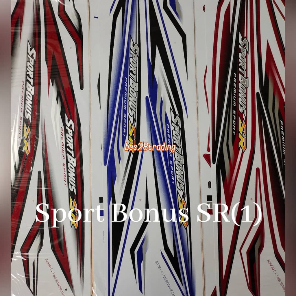 💥 Body Sticker SYM Sport Bonus (1) 3 Colours 💥 | Shopee Malaysia
