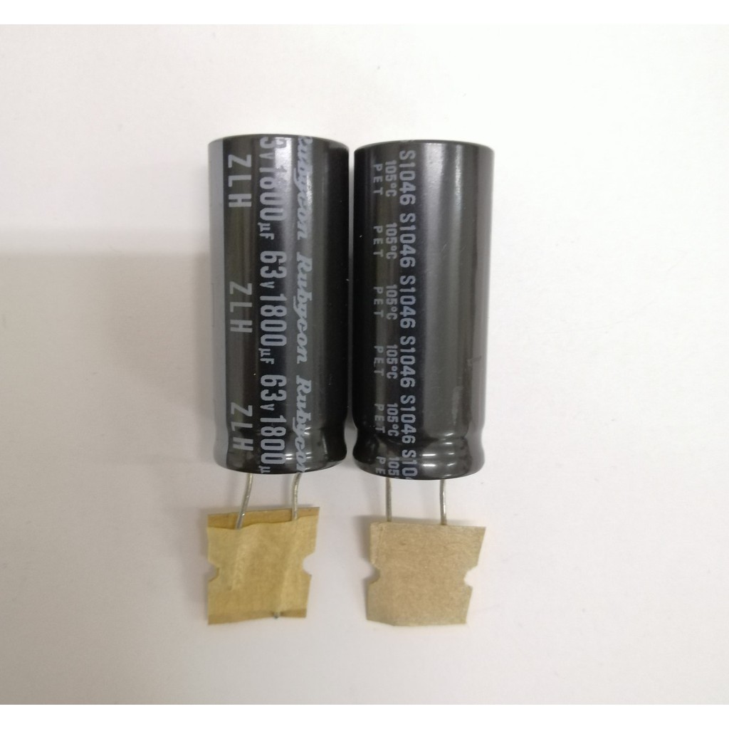 Rubycon, 1800uF 63V 105°C, Radial Capacitor, 16mm x 40mm | Shopee Malaysia