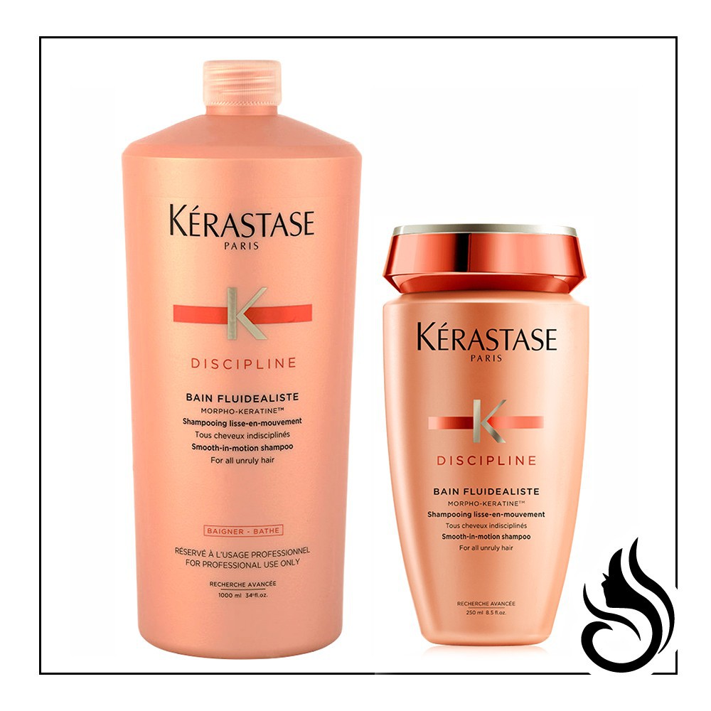 Hydrating and softening shampoo Syampu Kerastase Discipline Bain ...