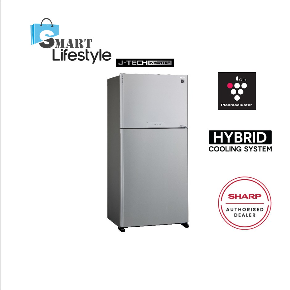 Sharp Pelican Refrigerator (720L) SJP80MFMS | Shopee Malaysia