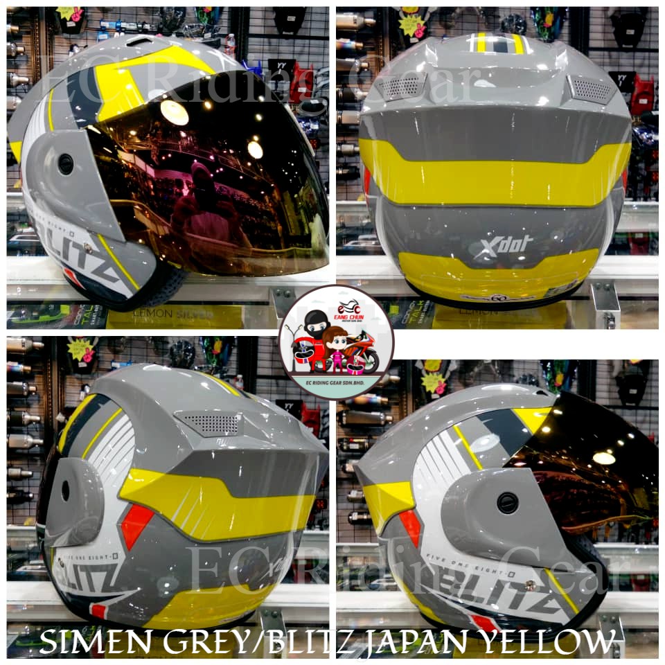 NEW * !! BIG SALES !! XDOT G518B HELMET - BLITZ | XPLORER -READY STOCK ...