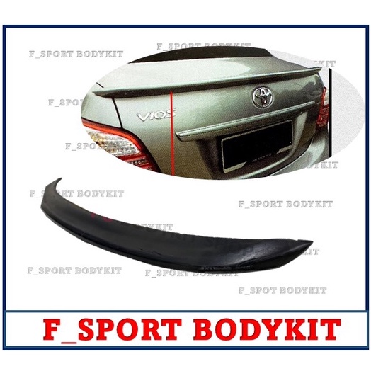 TOYOTA VIOS Dugong NCP93 2008-2012 Rear Center Spoiler (TOMS) Material ...