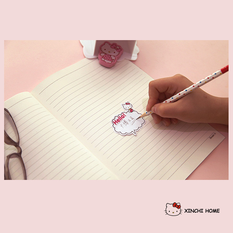 Hellokitty Post-It Super Sticky Notes Cute Cartoon Note Paper Memo ...